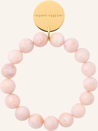 Vanessa Baroni Vanessa Baroni Armb&auml;nder Mini Beads Flex Ivory Rose Marble By Glambou gold
