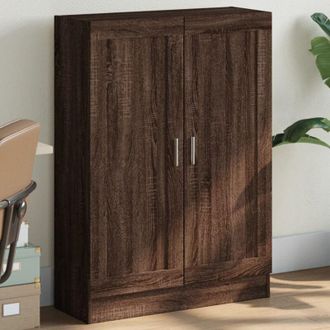 vidaXL Bibliothèque chêne marron 82,5x30,5x115 cm bois dingénierie