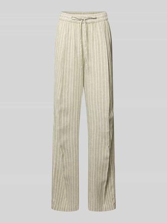 s.Oliver Red Label Relaxed Fit Weite Hose aus Leinen-Viskose-Mix
