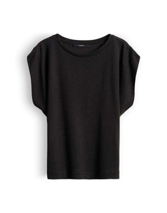 someday Kurzarmshirt Jerseyshirt aus Flammgarn Regular Fit