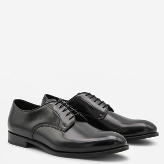 Doucal's Mens Flat Shoes Black _ Cover Le Sole