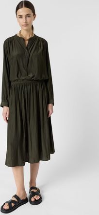 Gerard Darel Jupe mi-longue pliss&eacute;e - JULIAH - Bronze