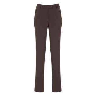 Alberto Biani Straight Hosen - - Trousers - Damen - Braun - L