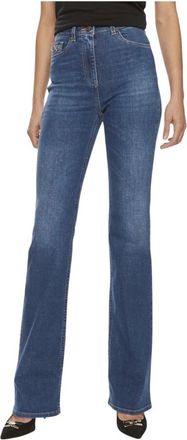 Elisabetta Franchi Femme, Jeans, Bleu, Taille: W28 Jean flare