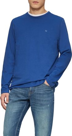 s.Oliver Softes Longsleeve aus Jersey mit Logo-Detail