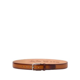 Brooks Brothers Rindleder-G&uuml;rtel - - Accessories - Herren - Braun - L