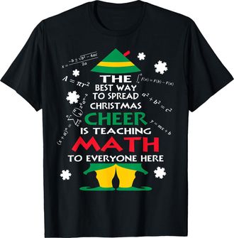 MathWare Der Beste Weg, um Weihnachtsstimmung beim Unterrichten eines Mathematiklehrers zu verbreiten T-Shirt