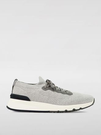 Brunello Cucinelli Baskets Homme couleur Platine