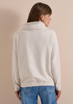 Cecil Sweatshirt mit Kapuze mit Tunnelzugband