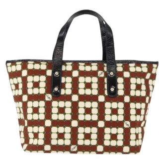 Bally Sac &agrave; main en toile Pre-owned - Femme - Pre-owned - Multicolore - Taille: ONE Size