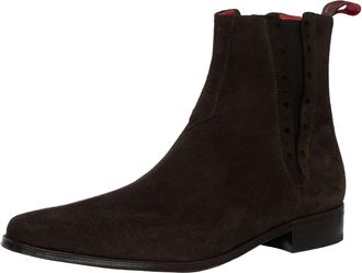 Jeffery West Chelsea-Stiefel Aus Wildleder, Braun