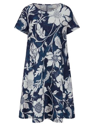 Peter Hahn Kleid Naja Green Cotton blau