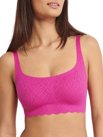sloggi Damen Zero Feel Bliss Top, Plum Fusion, XS