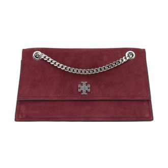 Tory Burch Wildleder-Kettentasche - - Bags - Damen - Rot - ONE SIZE