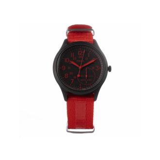 Timex Homme, Accessoires, Noir, Taille: ONE Size Montre Homme en Acier Inoxydable Noir