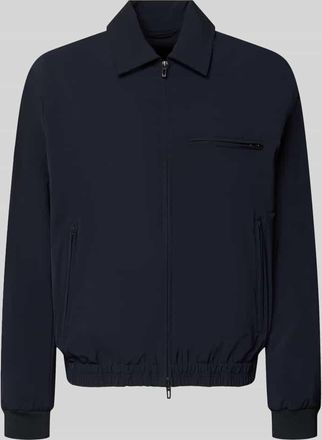 Emporio Armani Regular Fit Bomberjacke mit Rei&szlig;verschlusstaschen