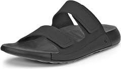 Ecco Femme Cozmo Two Band Sandals, Black, 40 EU