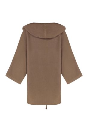 Max Mara Womens Aster Virgin Wool Cardigan Brown Cardigans Sweater