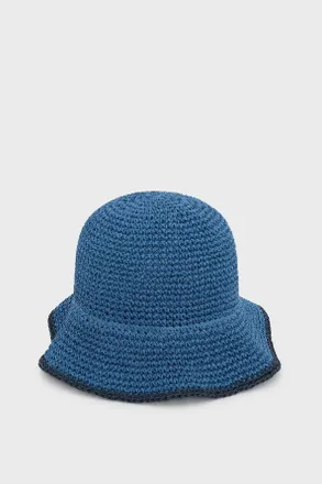 Gerard Darel Chapeau de soleil color&eacute; - Marine