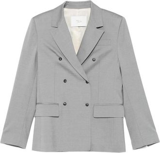 Tela Double-breasted Blazer