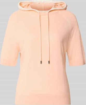 Marc Cain Relaxed Fit Hoodie aus Woll-Mix