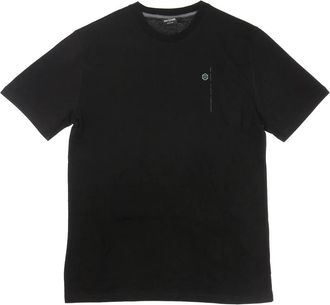 Dolly Noire Schwarzes Underwater Milano T-Shirt - - Tops - Herren - Schwarzk - XS