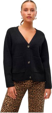 Vero Moda VMBOOM LS V-Neck Button Cardigan GA NOOS