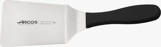 Arcos K&uuml;chenspatel Edelstahl Nitrum Klinge 155x90 mm, Schwarzer Polypropylen-Griff, Serie 2900, Langlebig und Pr&auml;zise f&uuml;r Professionelle Anwendungen