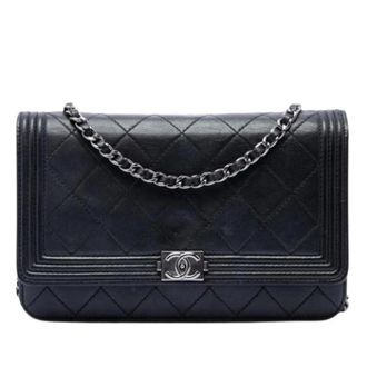Chanel Pre-owned Boy Wallet on Chain - - Pre-owned - Damen - Schwarzk - ONE SIZE