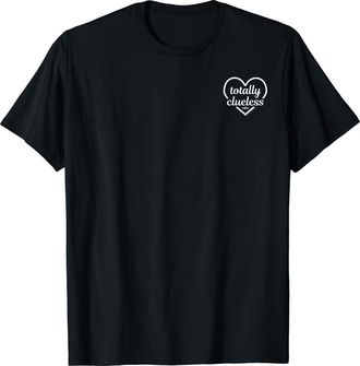 Clueless Clueless Totally Clueless Pocket Heart T-Shirt