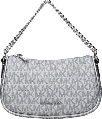 Michael Kors Carmela Sac &agrave; main pour femme Tissu argent&eacute;