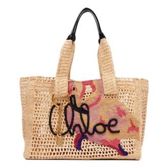 Chlo&eacute; Summer Banana East-West Tote Bag - - Bags - Damen - Beige - ONE SIZE
