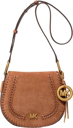 Michael Kors Crossbody Bags - Md Saddle Flap Msgr - Gr. unisize - in Braun - f&uuml;r Damen