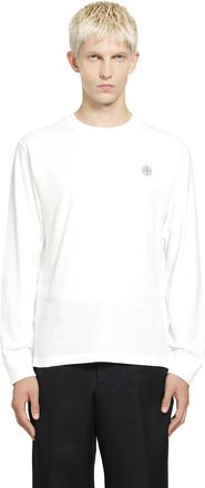 Stone Island 2100025 Cotton Jersey Fissato Effect LS T-Shirt