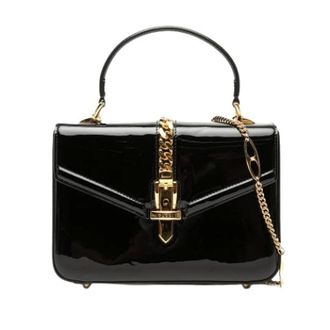 Gucci Pre-owned Sylvie 1969 - Femme - Pre-owned - Noir - Taille: ONE Size