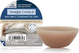 Yankee Candle Company Duftwachs | Warm Cashmere | bis zu 8 Stunden Duft | 1 Stück