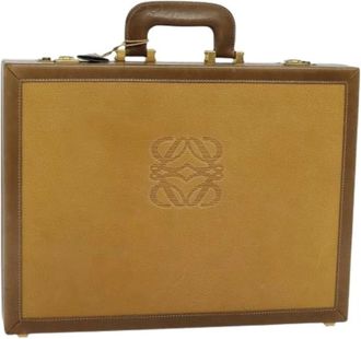 Loewe unisex, Pre-owned, Beige, Taille: ONE Size Sac à main Pre-owned