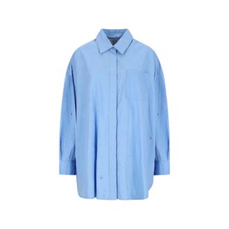 Giuseppe Di Morabito Damen, Blusen & Hemden, Blau, MGr&ouml;&szlig;e