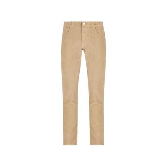 Sartoria Tramarossa Michelangelo Regular Pant - - Trousers - Herren - Beige - W34