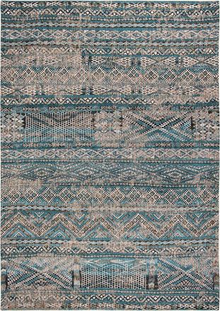 Louis De Poortere Louis De Poortere Teppich Antiquarian Heriz blau
