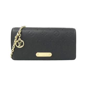Louis Vuitton Portefeuille &agrave; cha&icirc;ne/d&eacute;paule Pre-owned - Femme - Pre-owned - Noir - Taille: ONE Size