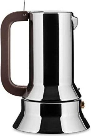 Alessi 9090/3 - Machine &agrave; caf&eacute; italienne of acier inoxydable 18/10 brillant avec base magn&eacute;tique