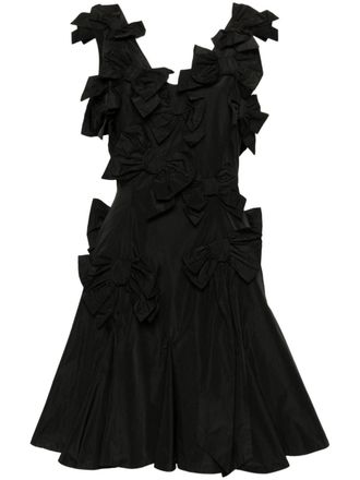 Viktor & Rolf robe &agrave; d&eacute;tail de noeud - Noir