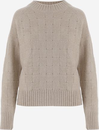 Allude Pull Allude en Cachemire et en Soie