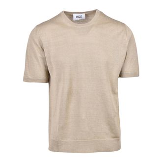 Alpha Studio Homme, Pulls, Beige, Taille: L Pullover Garzato