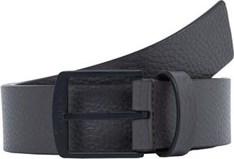 Calvin Klein Ceinture Homme Ck Casual 35mm Cuir, Marron (Dark Brown Pebble), 115 cm