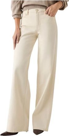 Guess Femme, Jeans, Beige, Taille: W25 Palazzo Wide Jeans