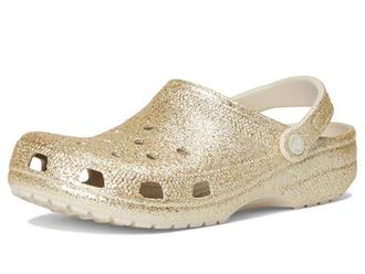Crocs Mixte Classic Chunky Glitter Clog Sabot, grès, 36 EU
