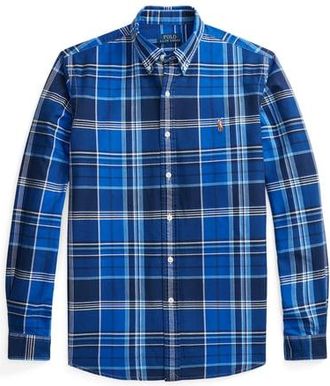 Polo Ralph Lauren Chemise slim &agrave; carreaux en coton