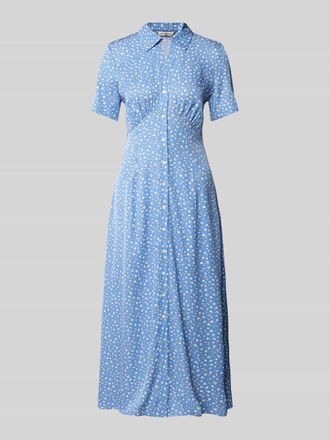 Tommy Hilfiger Tailliertes Midi-Hemdkleid mit Blumenprint